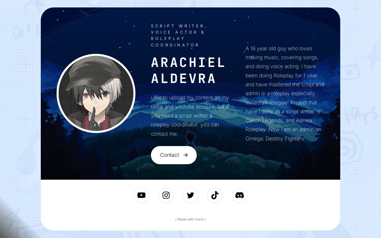 ArachielP carrd